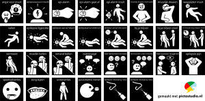 Nieuwe pictogrammen epilepsie in Pictostudio
