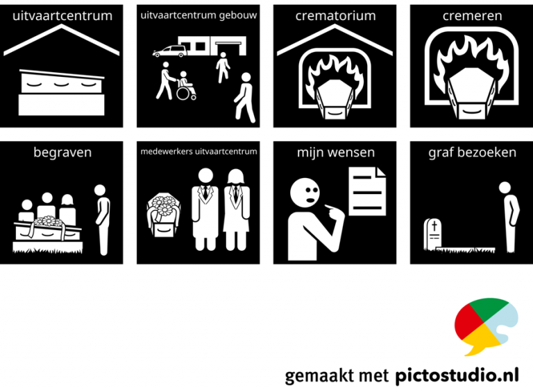 We hebben nieuwe pictogrammen dood en begrafenis toegevoegd